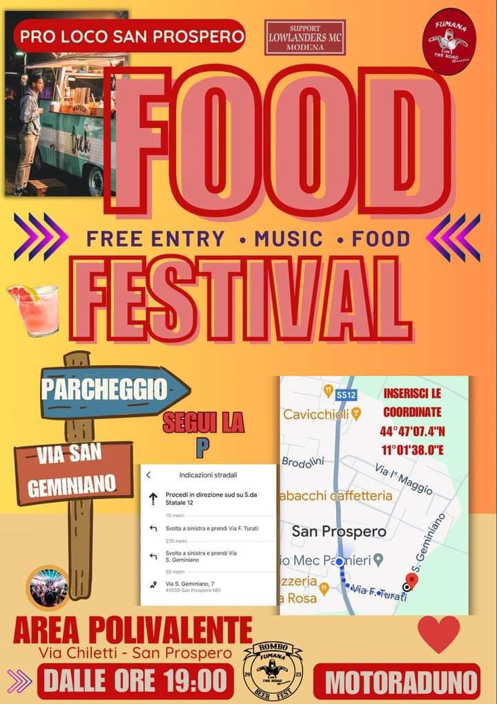 Food Festival 2024 - Comune di San Prospero